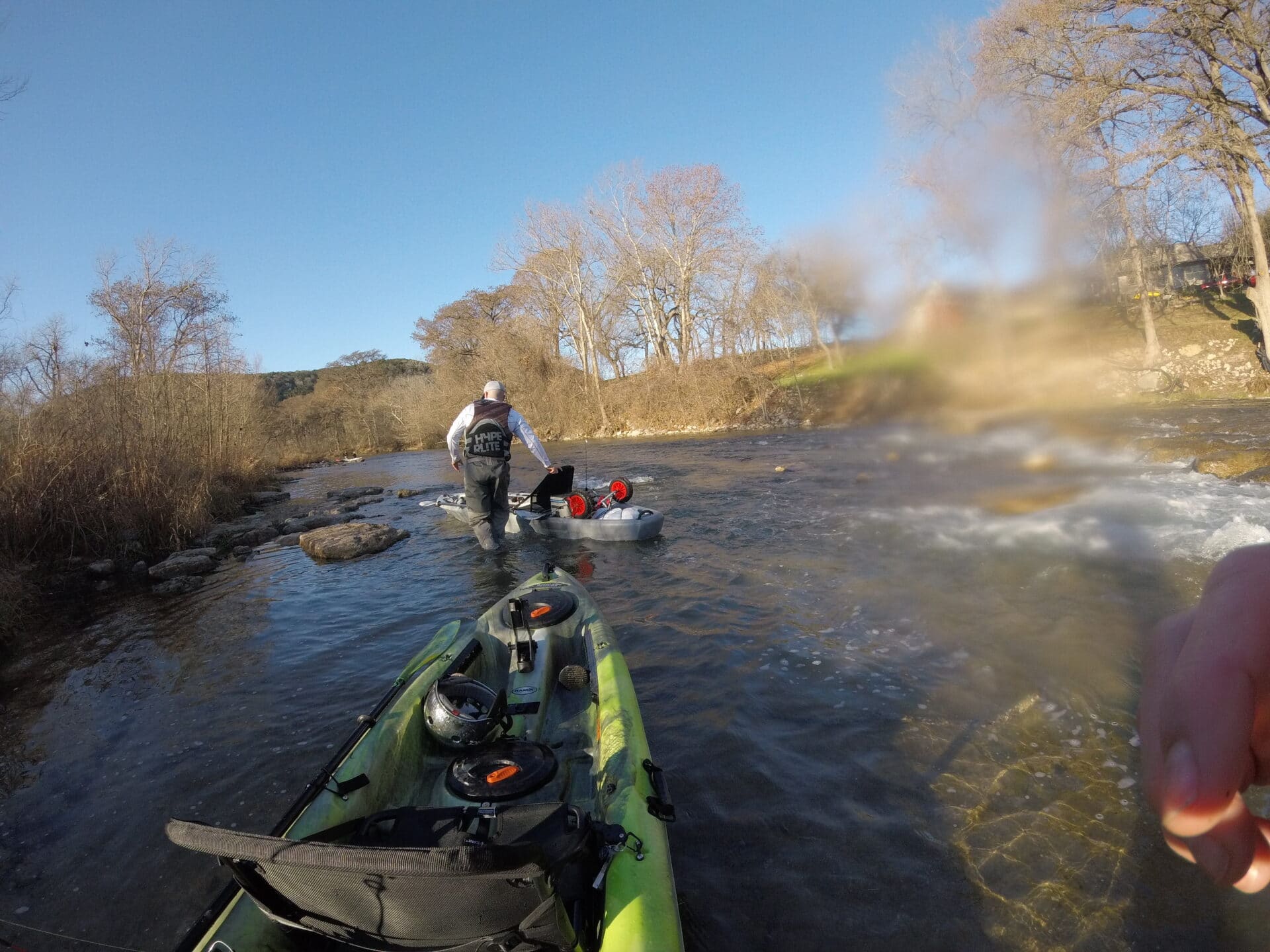 Kayaking Down The Guadalupe Part 2 - Hudson's Fishing Adventures
